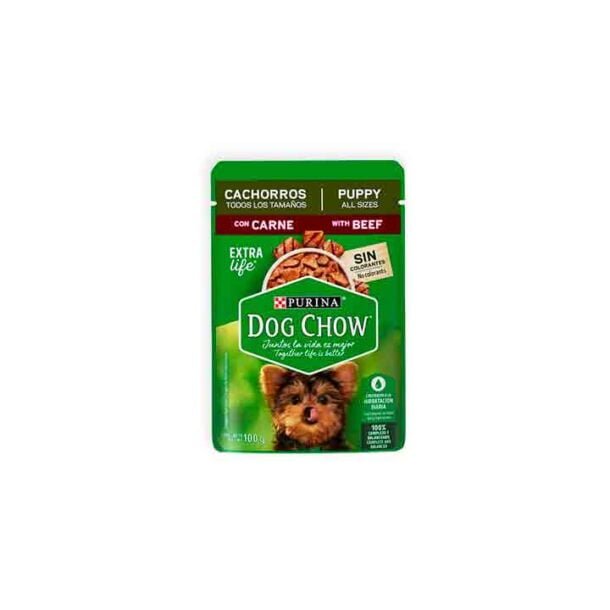 Pouch para perro cachorro sabor carne Dog Chow - Smart&Final