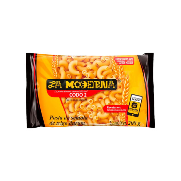 Pasta de codo no. 2 La Moderna (200 g) - Smart&Final