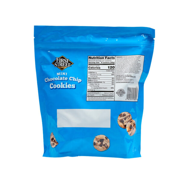 Galletas mini chocolate chip First Street - Smart&Final