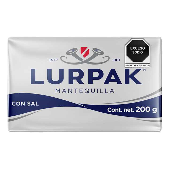 MANTEQUILLA CON SAL BARRA LURPAK 200 GR - Smart&Final